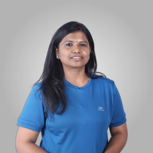 Vidhya .P HealthifyMe Fitness Trainer